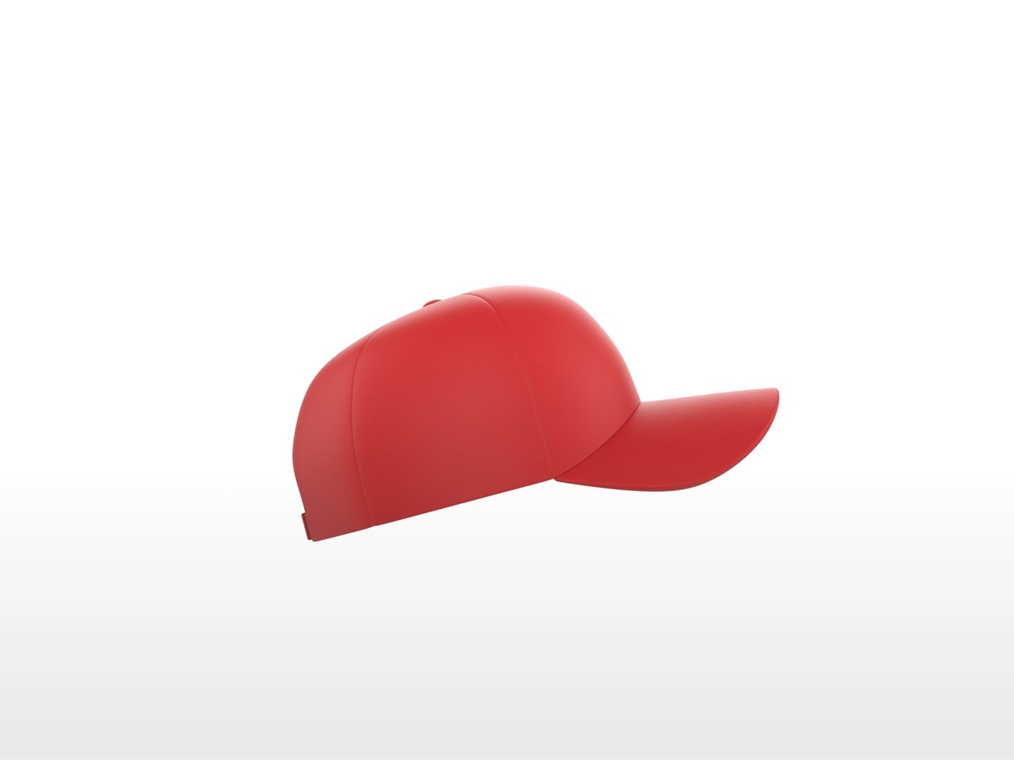 3D Red Cap Model - TurboSquid 2120406