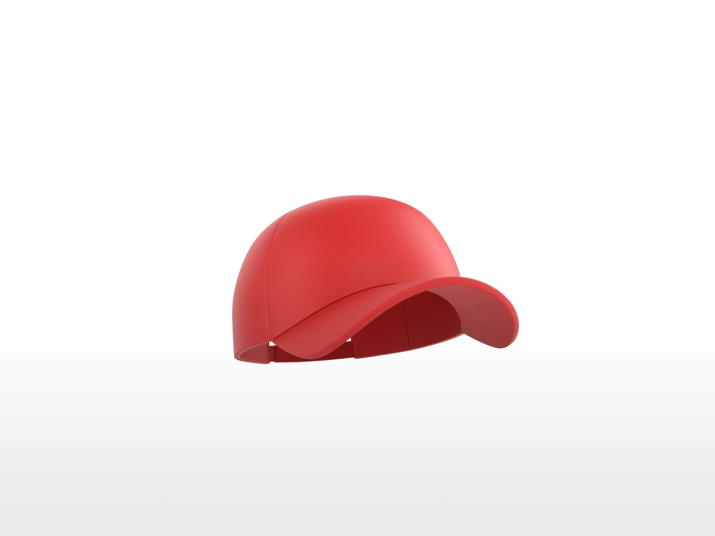 3D Red Cap Model - TurboSquid 2120406