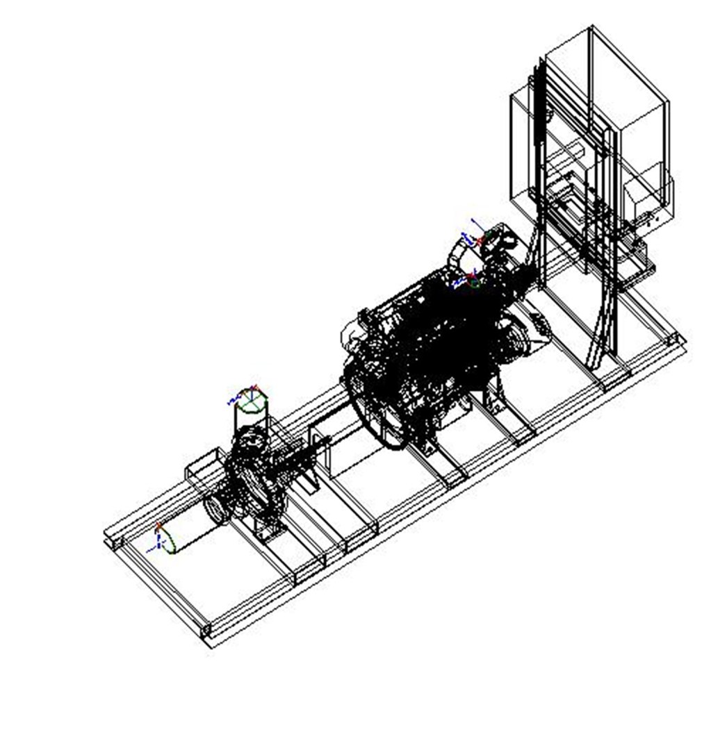 3D Parametric Diesel Fire Pump Revit MEP Family LOD 300 Model ...