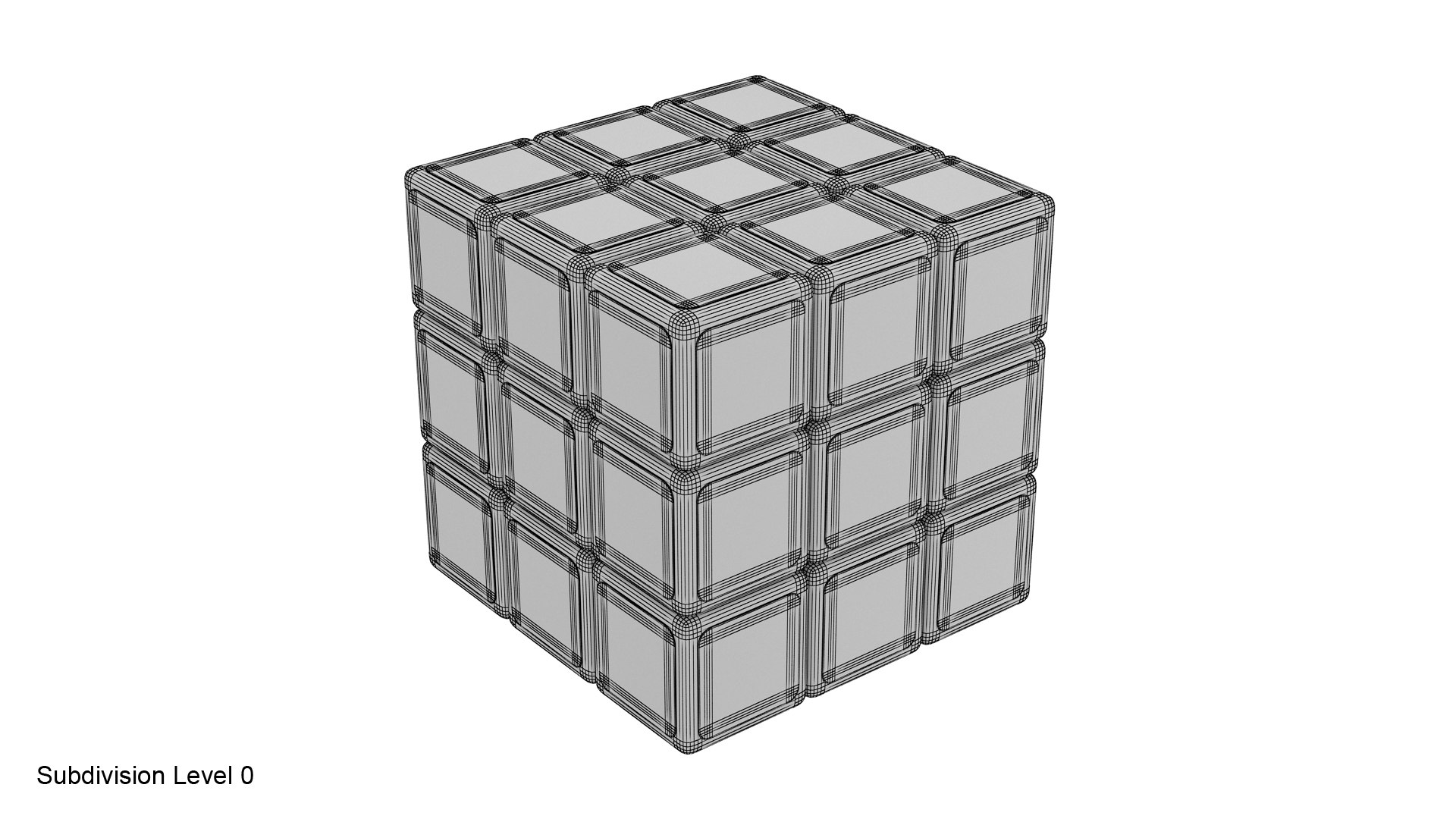 3D Rubiks Cube Model - TurboSquid 1551741