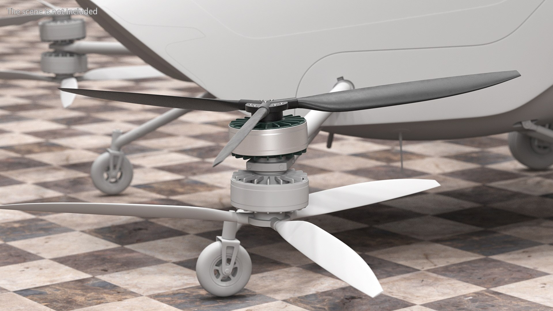 3D Propeller For Air Vehicle - TurboSquid 1995273