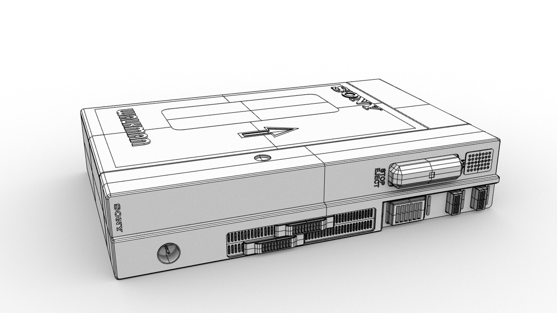 3D Model Walkman Dimension - TurboSquid 1589008