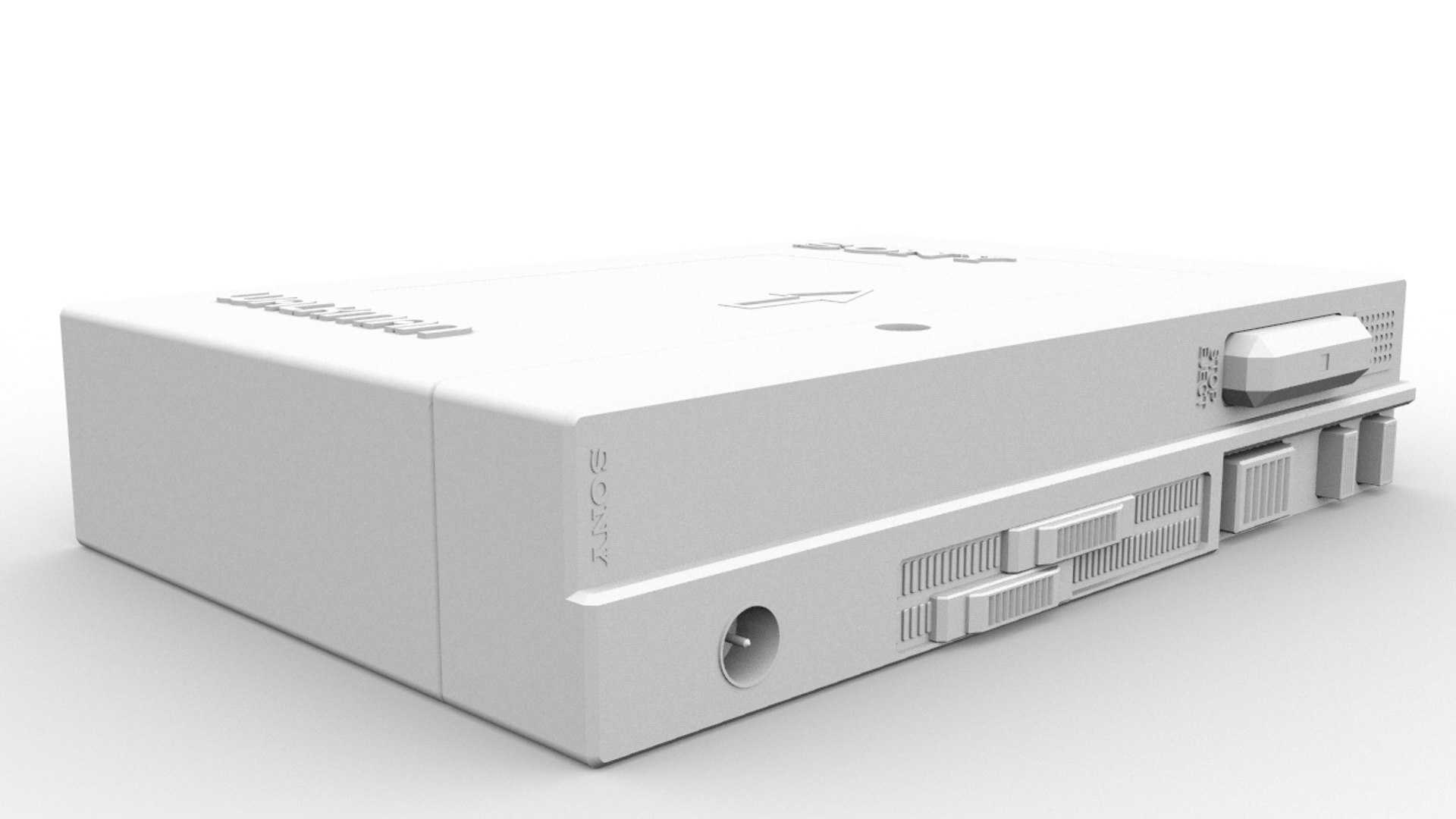 3D Model Walkman Dimension - TurboSquid 1589008