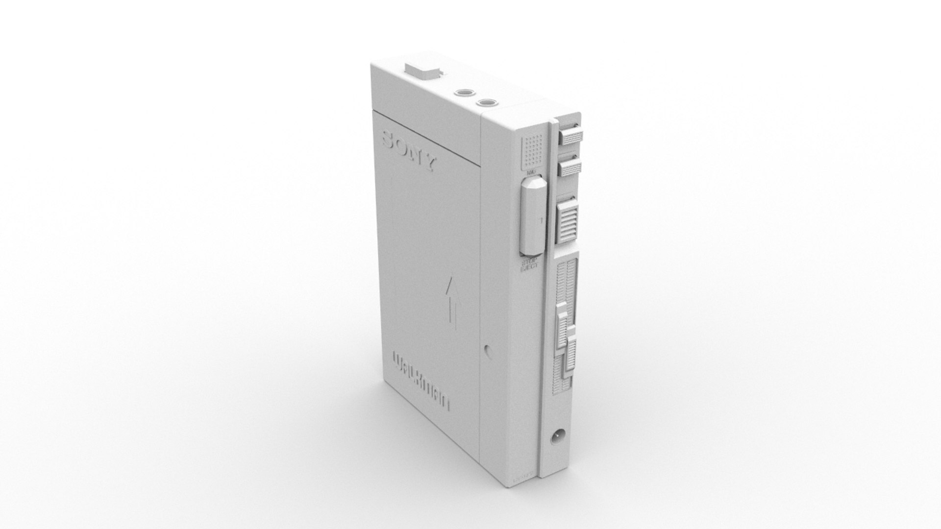 3D Model Walkman Dimension - TurboSquid 1589008