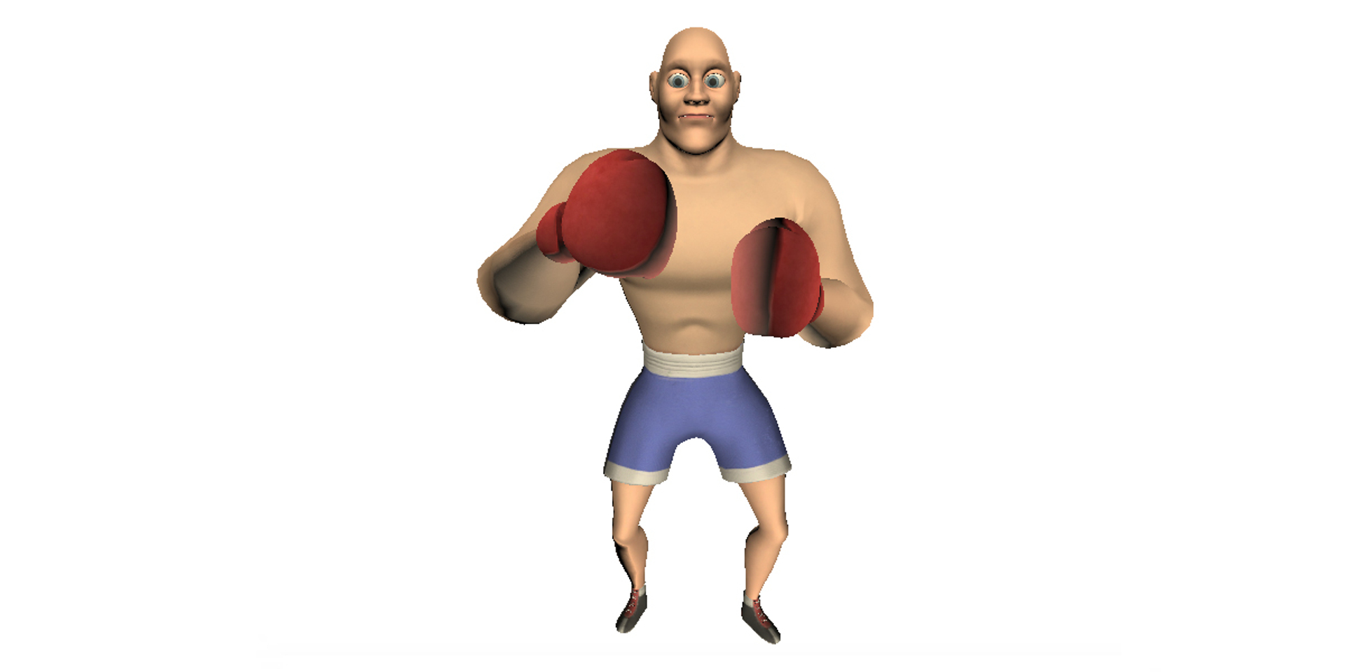 Boxer Character Model - TurboSquid 1600861