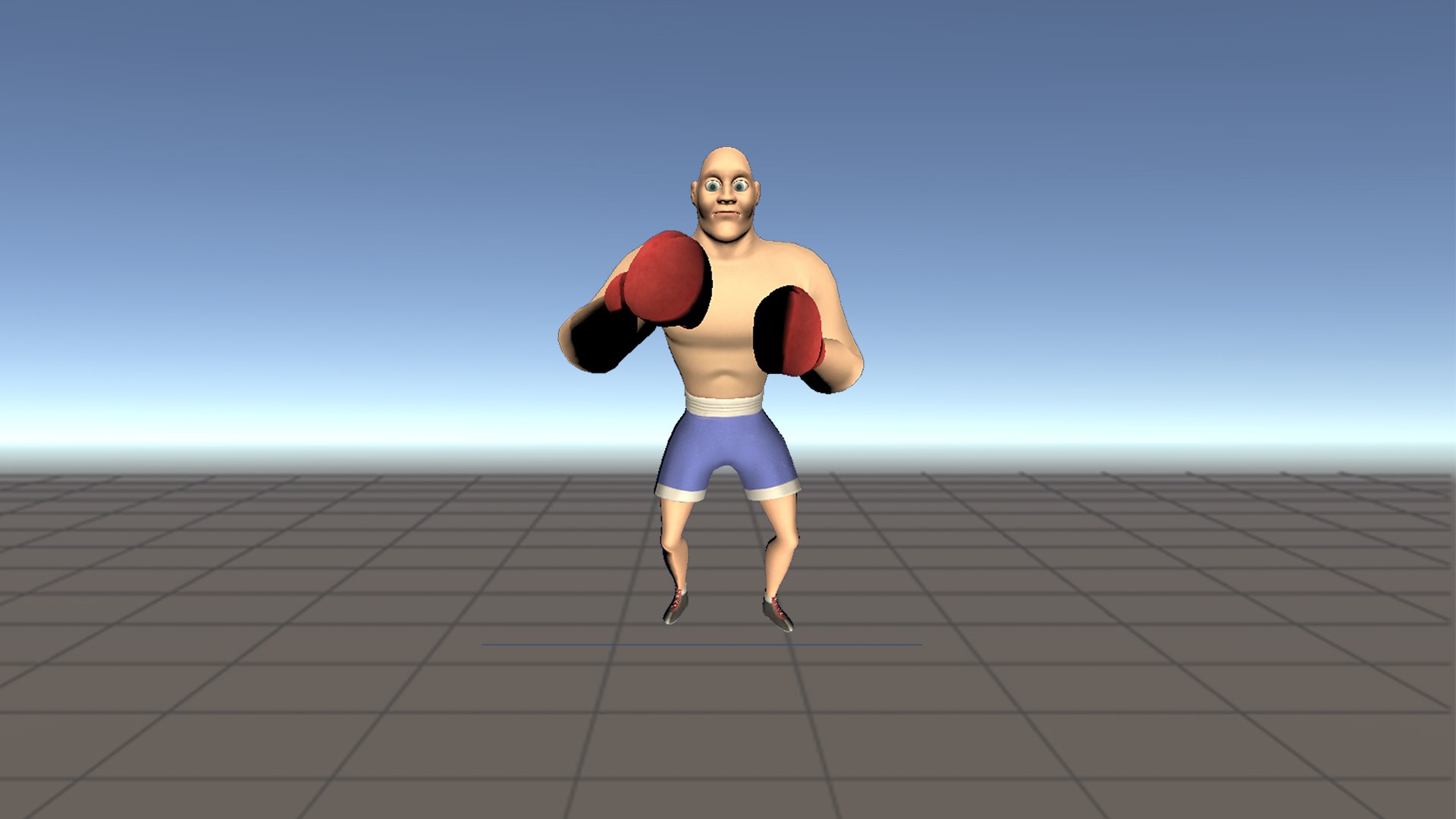 Boxer Character Model - TurboSquid 1600861
