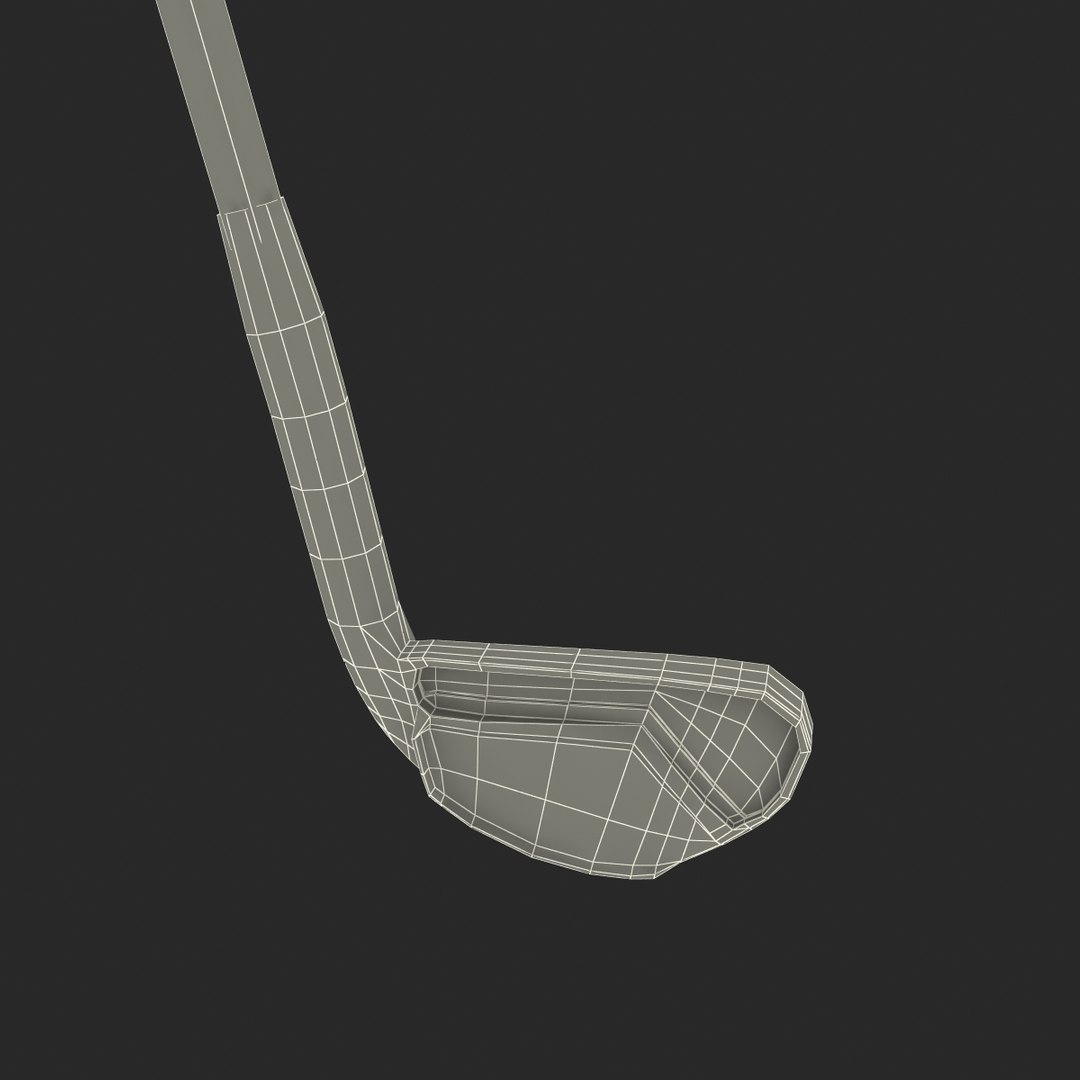5 Iron Golf Club 3d Model