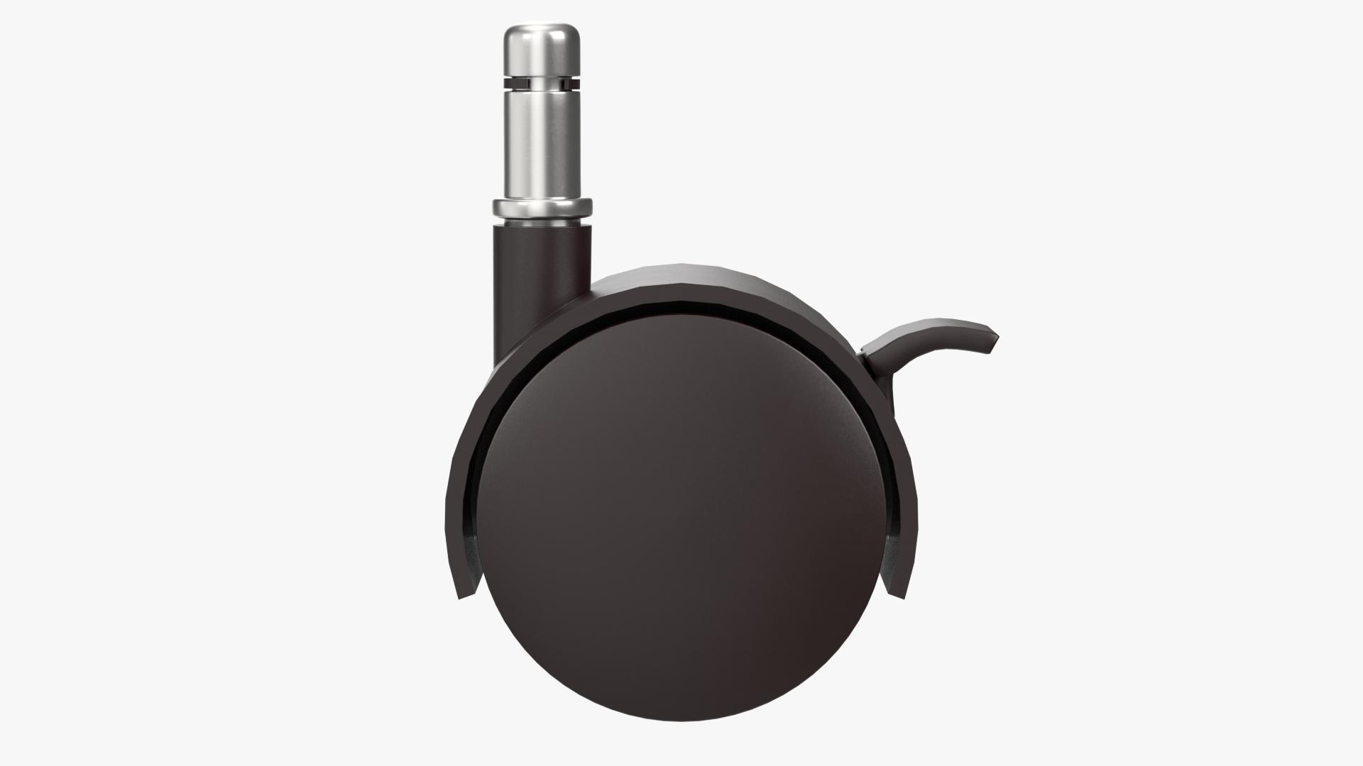 Trolley Wheel With Brake 3D Model - TurboSquid 2020957