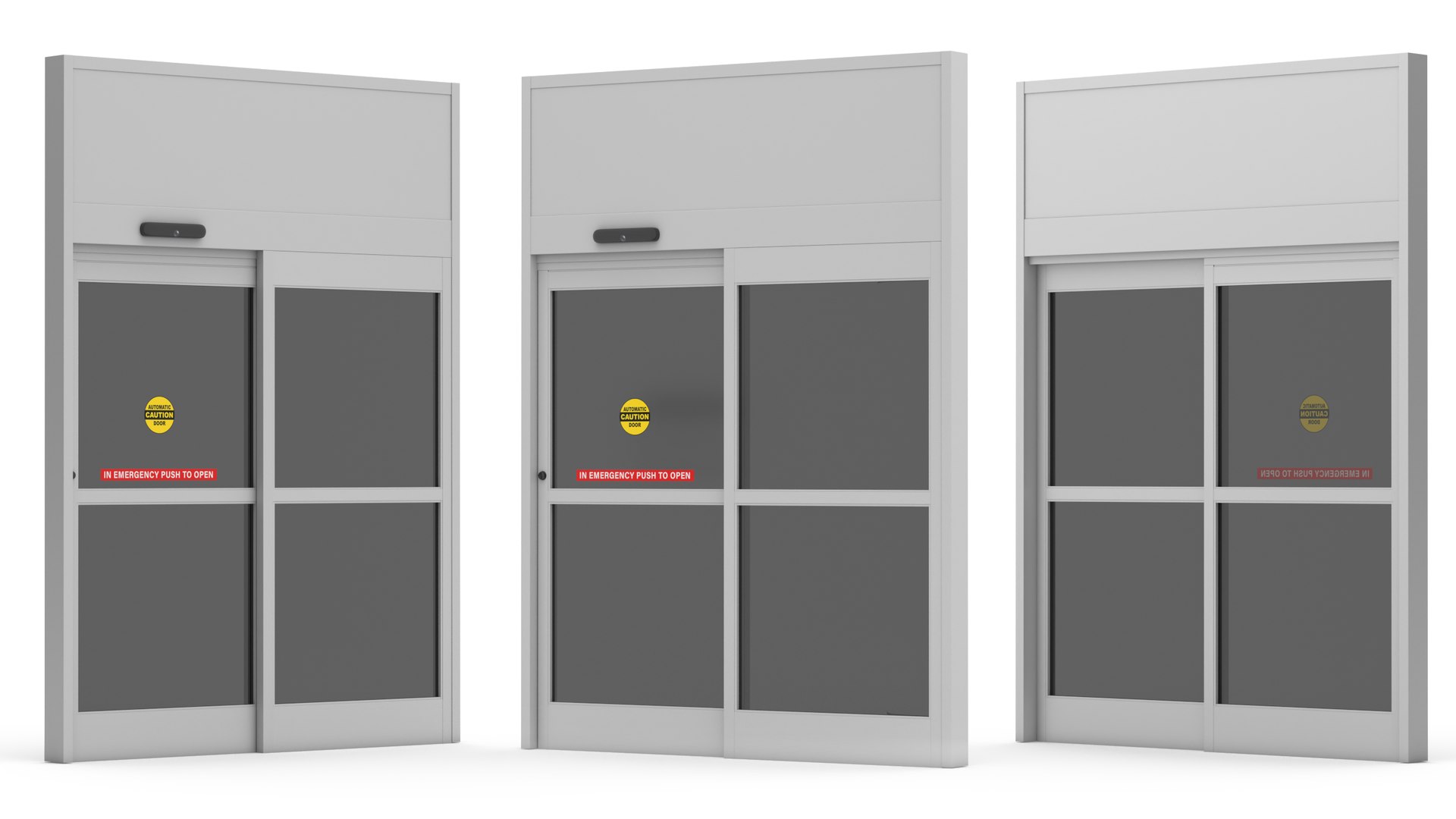 3D Concealed Sliding Door System Model - TurboSquid 2040947