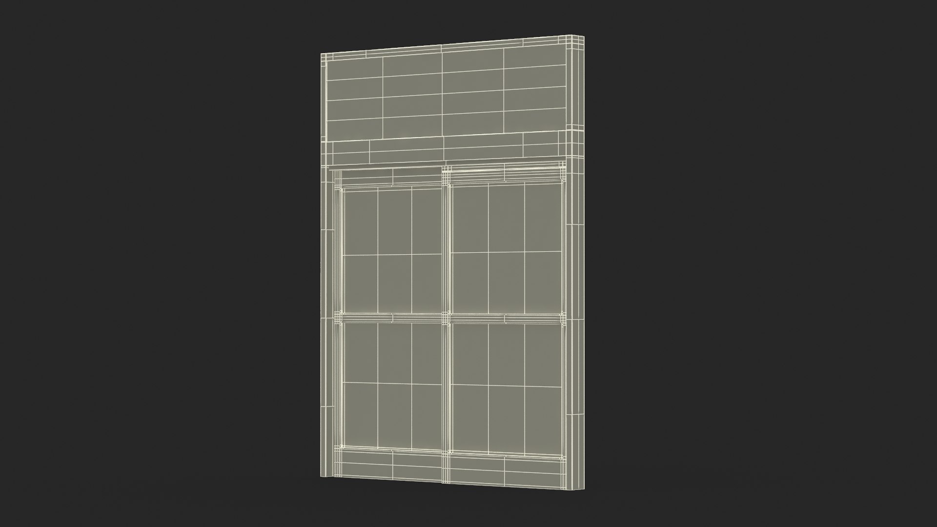 3D Concealed Sliding Door System Model - TurboSquid 2040947