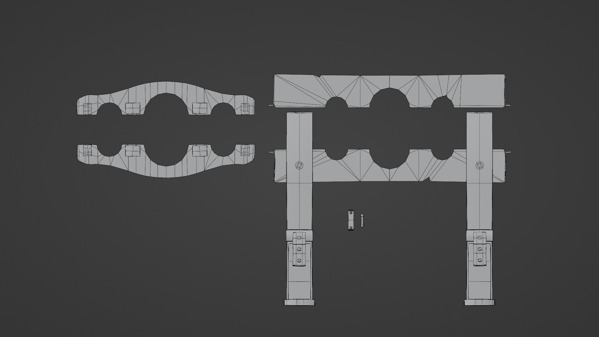 Wooden Stocks Model - TurboSquid 2096342