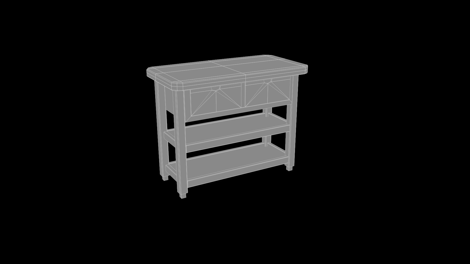 3D Lowpoly Stylized Workbench - TurboSquid 1962150
