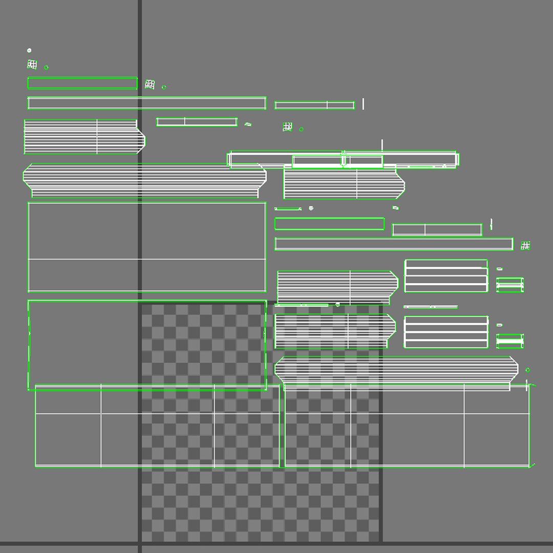 Altura Desk Arris 3D Model - TurboSquid 2271045