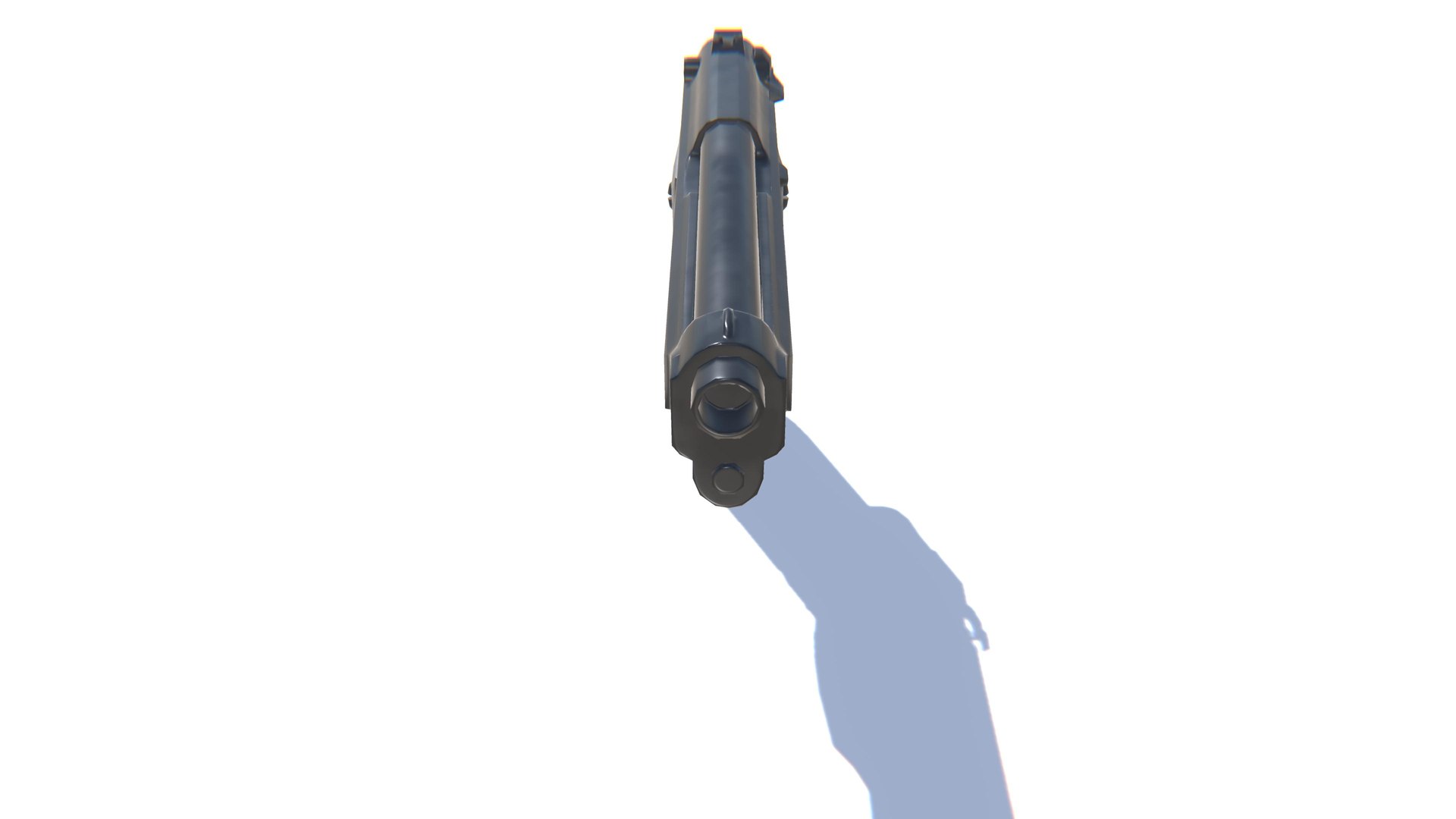 3D M9 Pistol Low-poly Model - TurboSquid 1800804