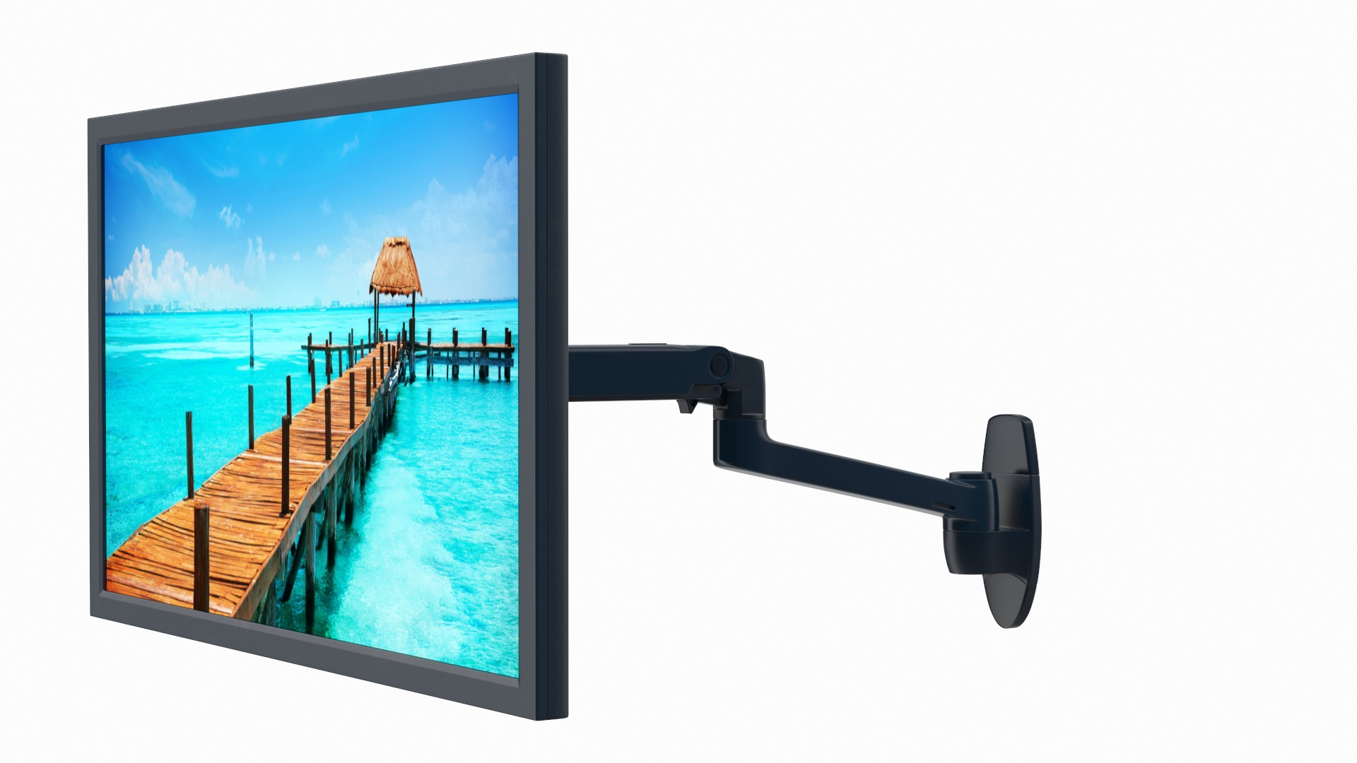 3D mount monitor arm generic model - TurboSquid 1446949