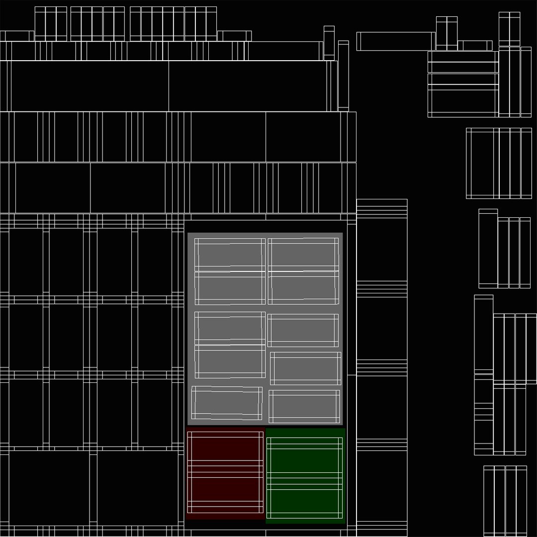3d model iso refrigerated container