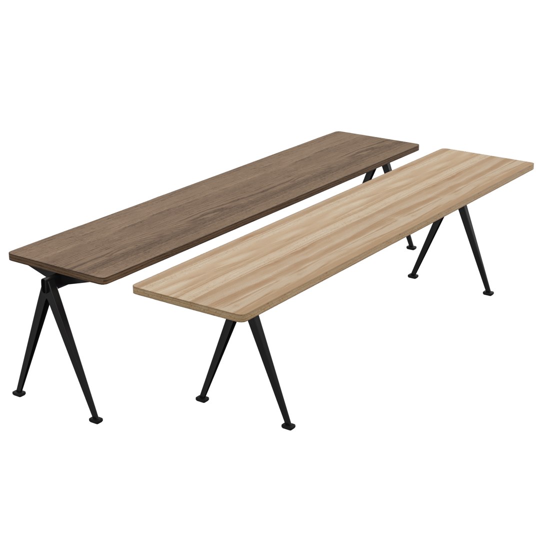 3D Pyramid Bench 11 12 - TurboSquid 1946410