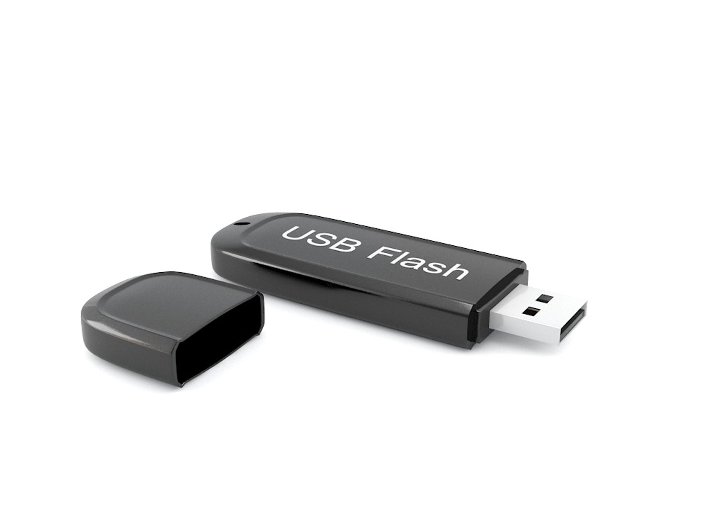 3d usb flash drive model