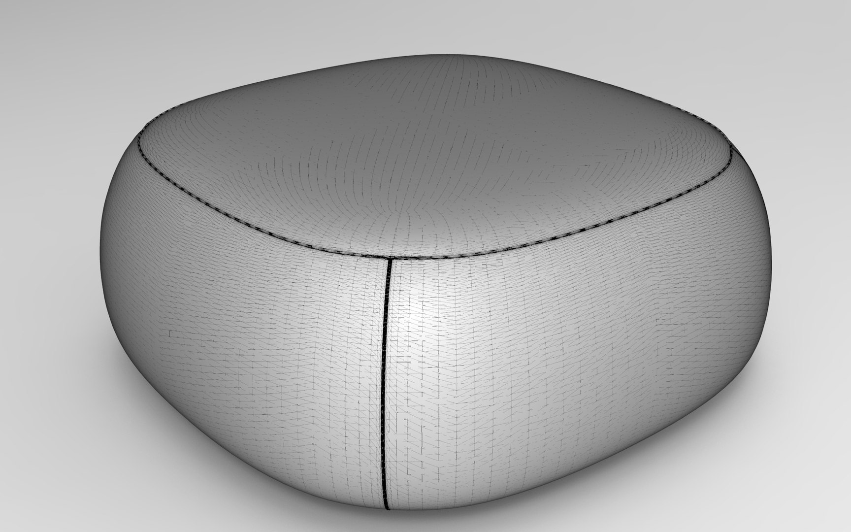 Gomi Pouf 3D Model - TurboSquid 2204992