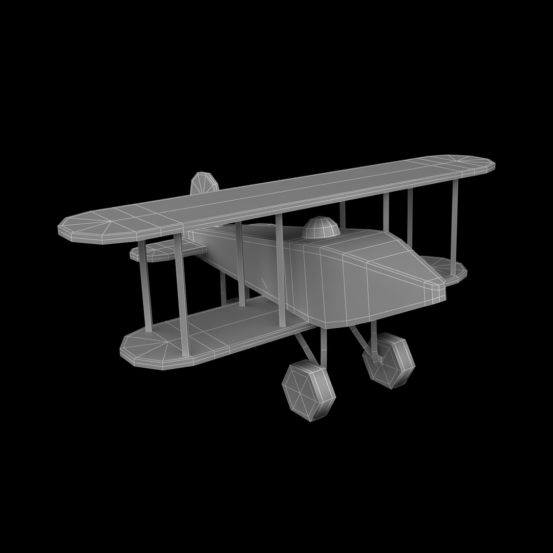 3D Airplane Vintage Air - TurboSquid 1547687
