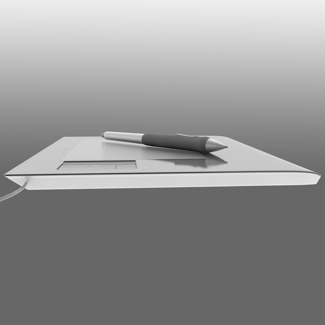 Wacom Intuos 3 3d Model