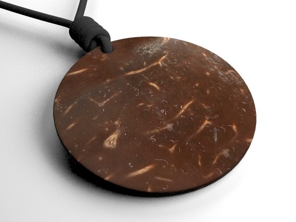 3d model seashell pendant