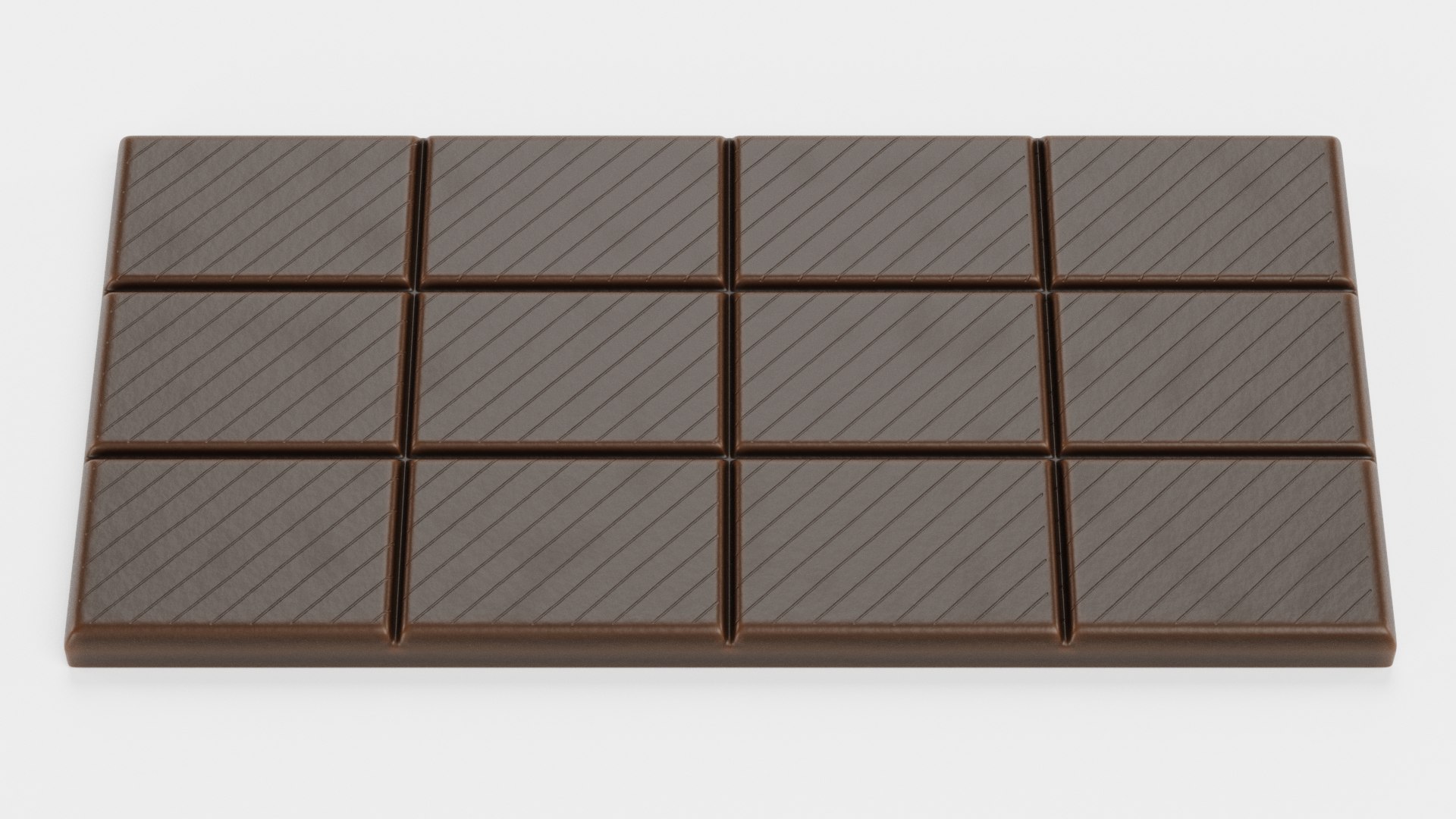 3D Chocolate Bar 3 Model - TurboSquid 1511262