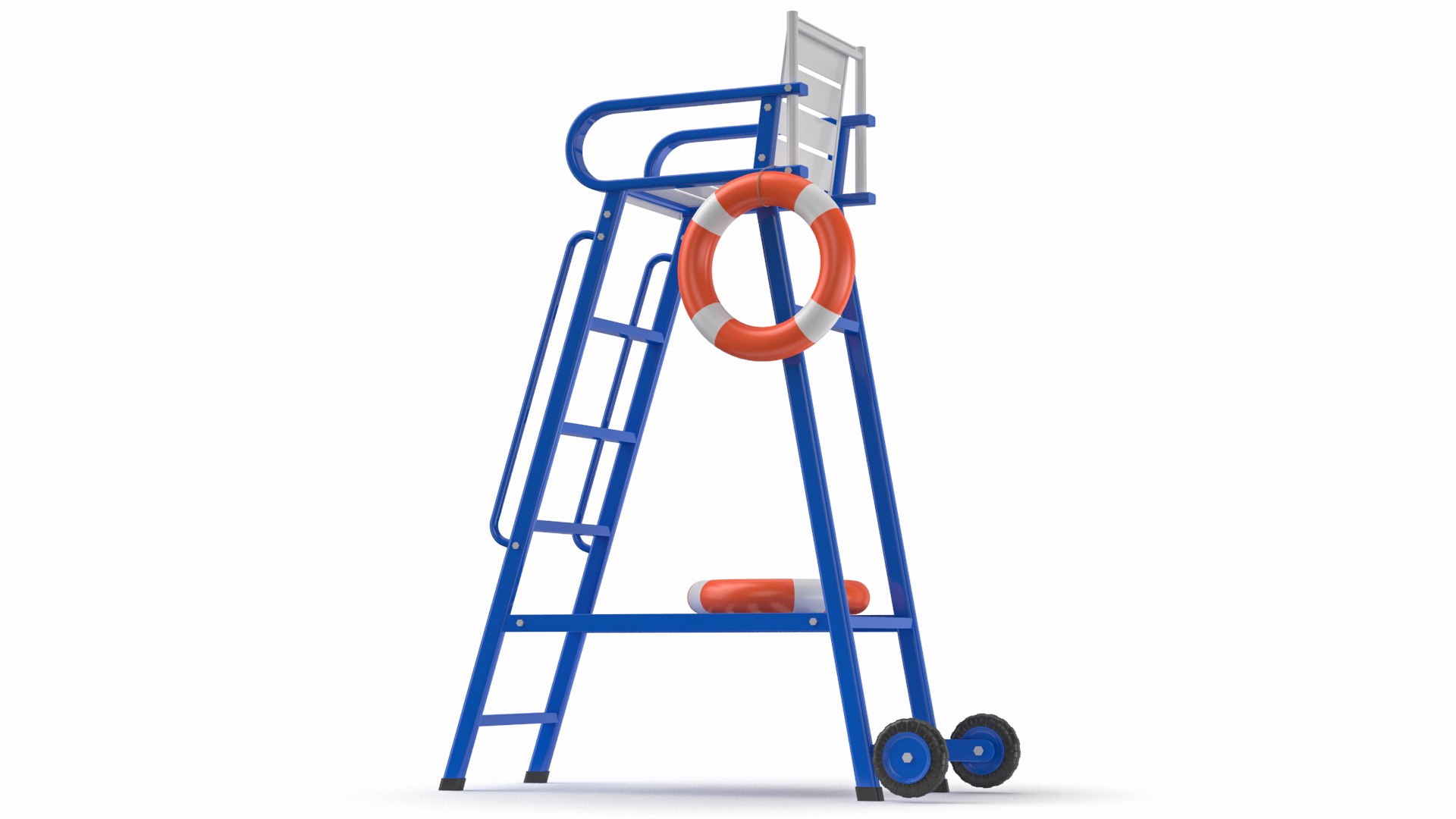 Lifeguard Chair 01 3D Model - TurboSquid 2033031