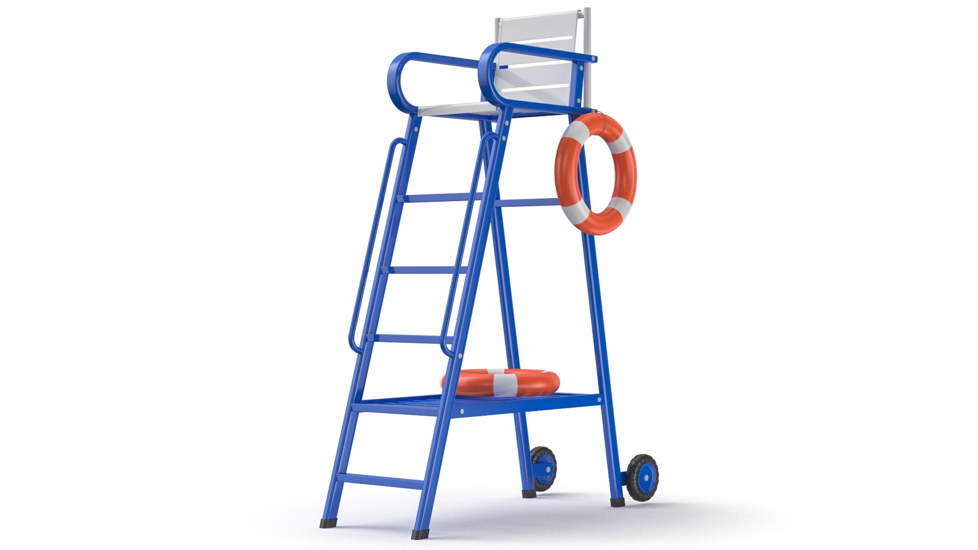 Lifeguard Chair 01 3D model - TurboSquid 2033031