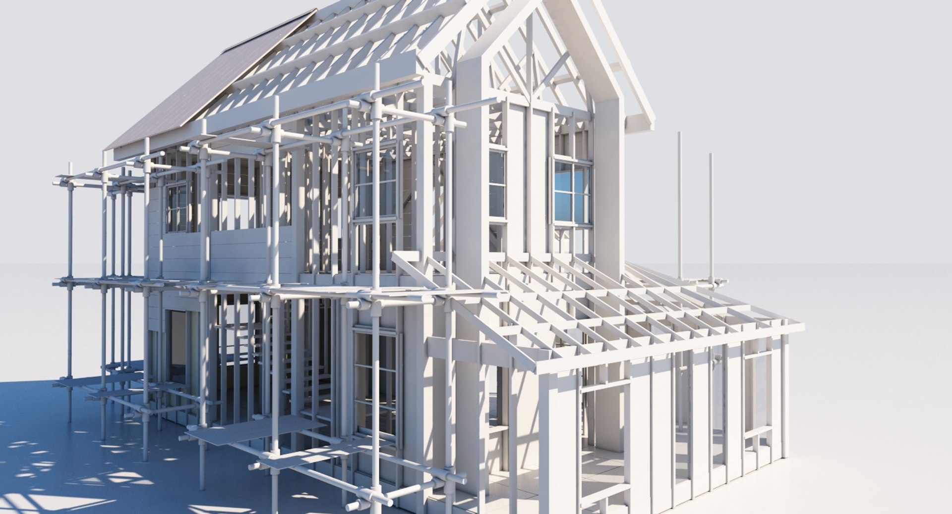 Building Construction Model - TurboSquid 1239402