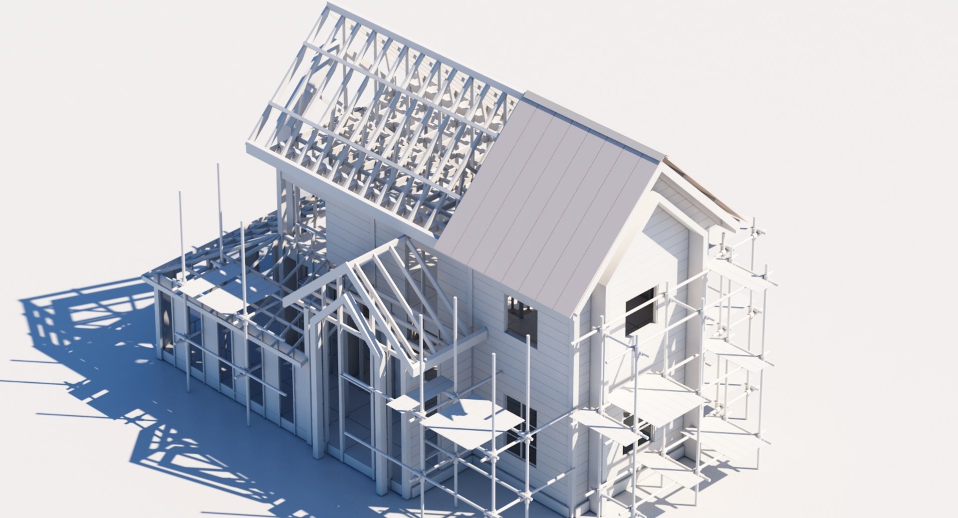 Building Construction Model - TurboSquid 1239402