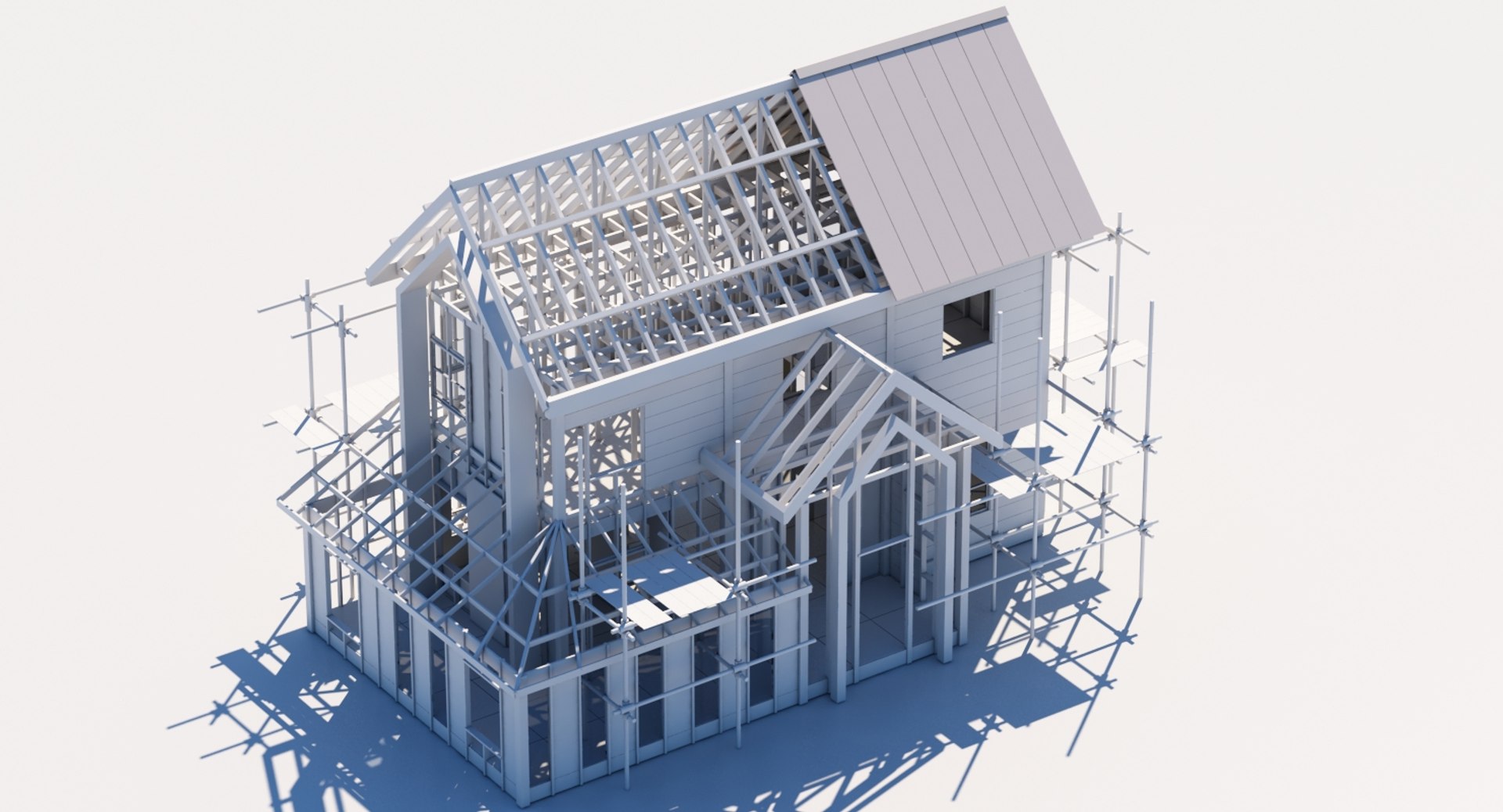 Building Construction Model - TurboSquid 1239402
