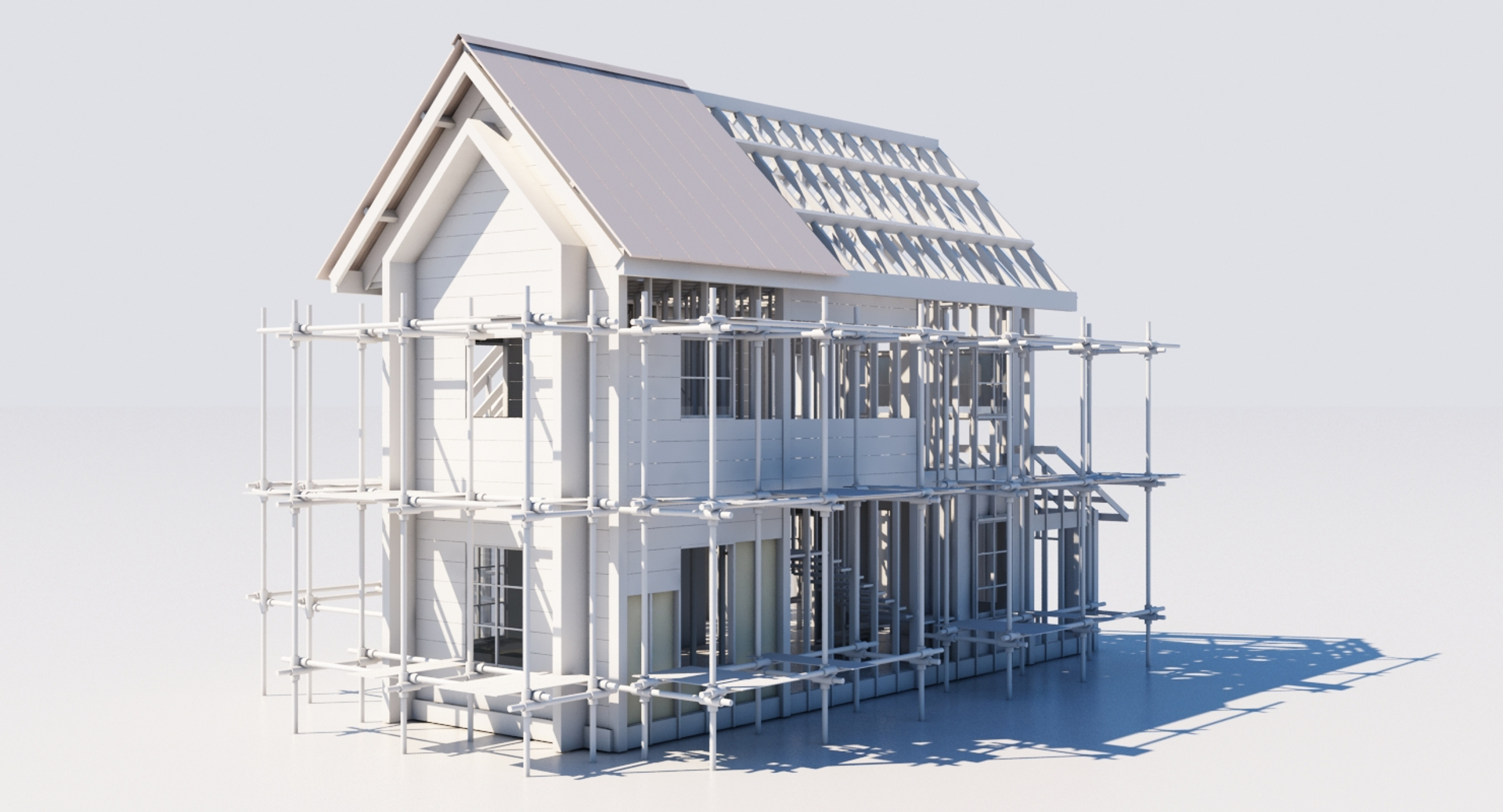 Building Construction Model - TurboSquid 1239402