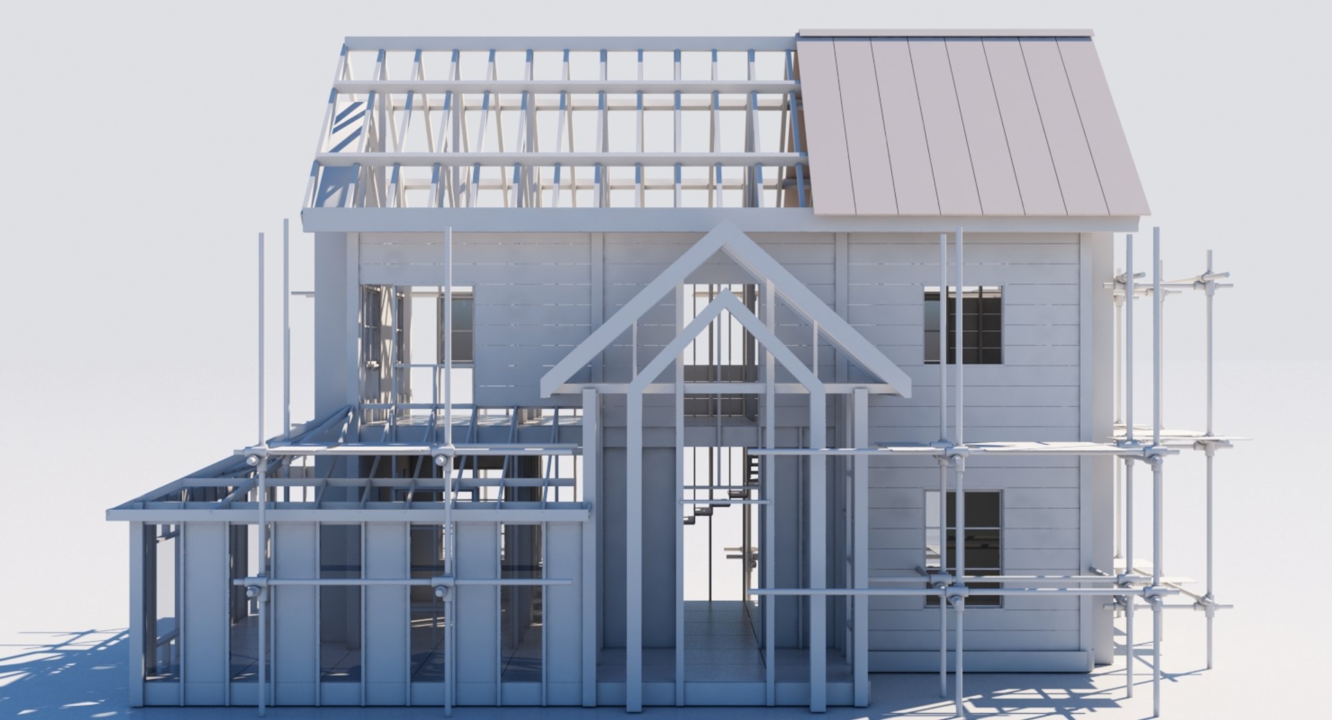 Building Construction Model - TurboSquid 1239402