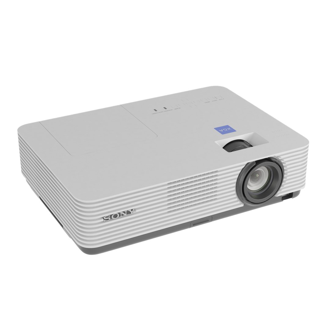 3D Projector Sony VPL DX221 With Screen Set 3DStudio - TurboSquid 1854923