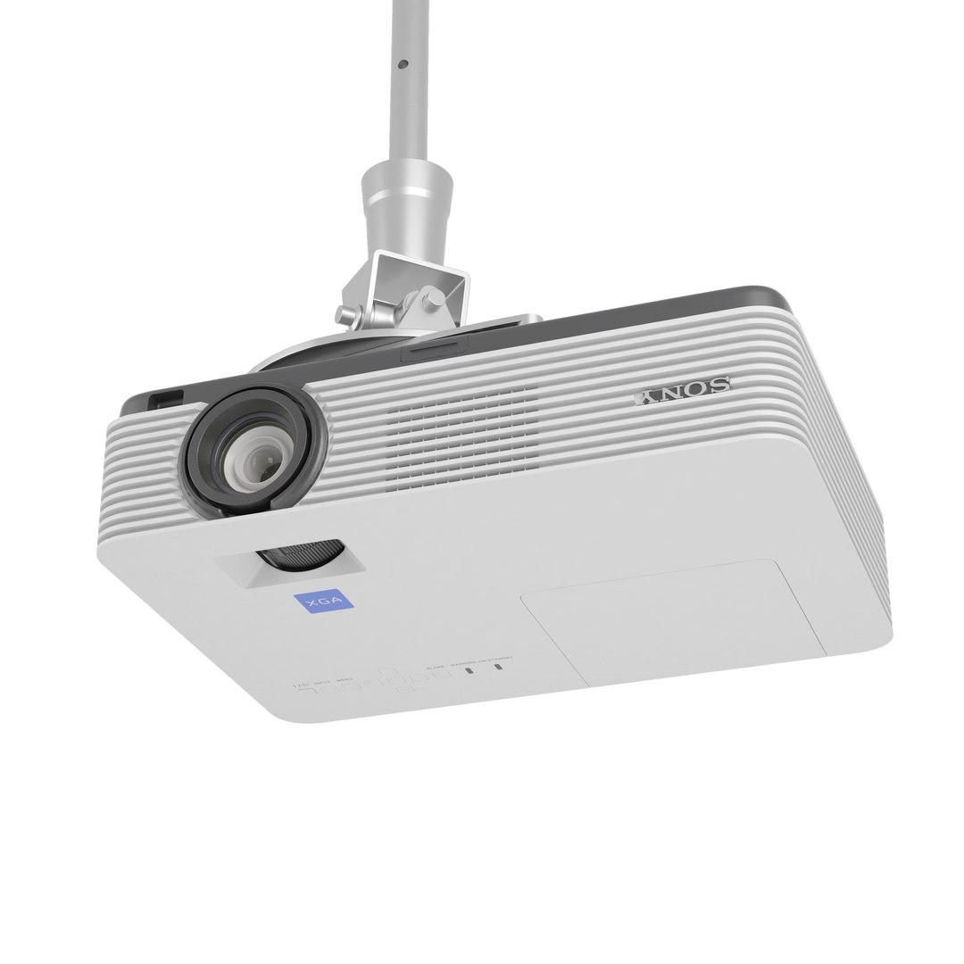 3D Projector Sony VPL DX221 With Screen Set 3DStudio - TurboSquid 1854923