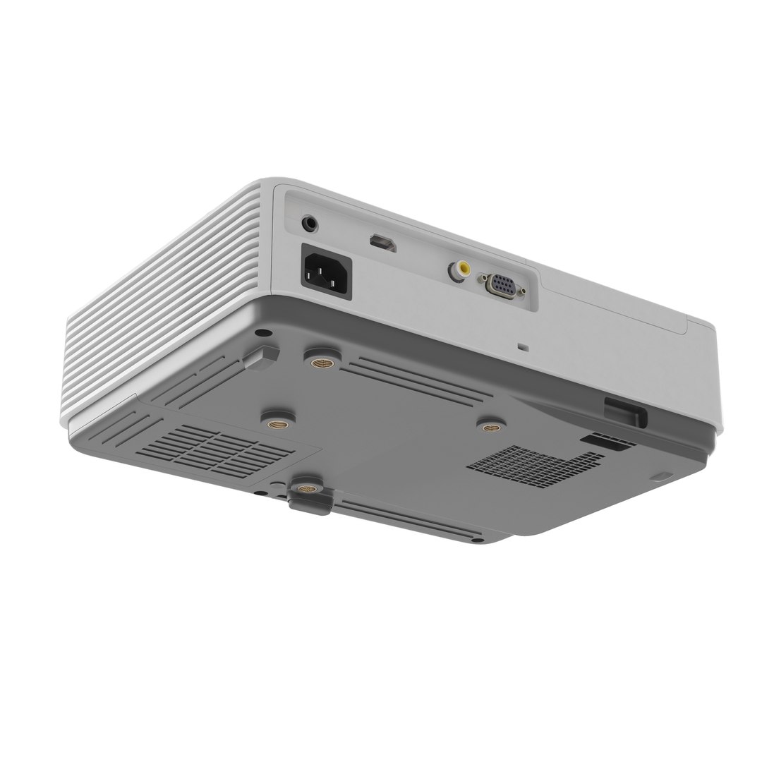 3D Projector Sony VPL DX221 With Screen Set 3DStudio - TurboSquid 1854923