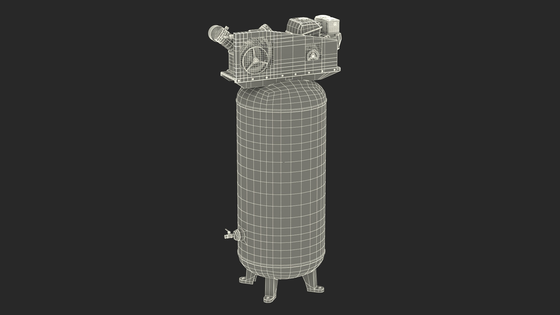 Vertical Piston Air Compressor by ABAC 3D model - TurboSquid 2177456