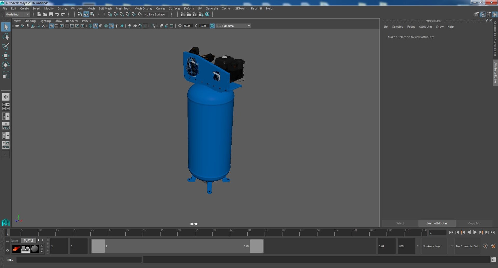 Vertical Piston Air Compressor By ABAC 3D Model - TurboSquid 2177456