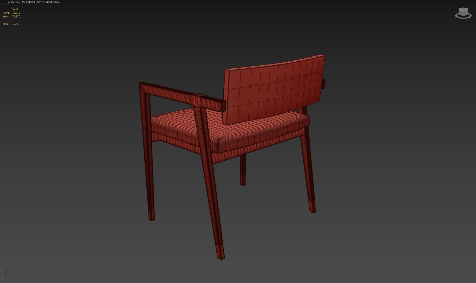 3D Model Pascal Dining Chair - TurboSquid 2182361