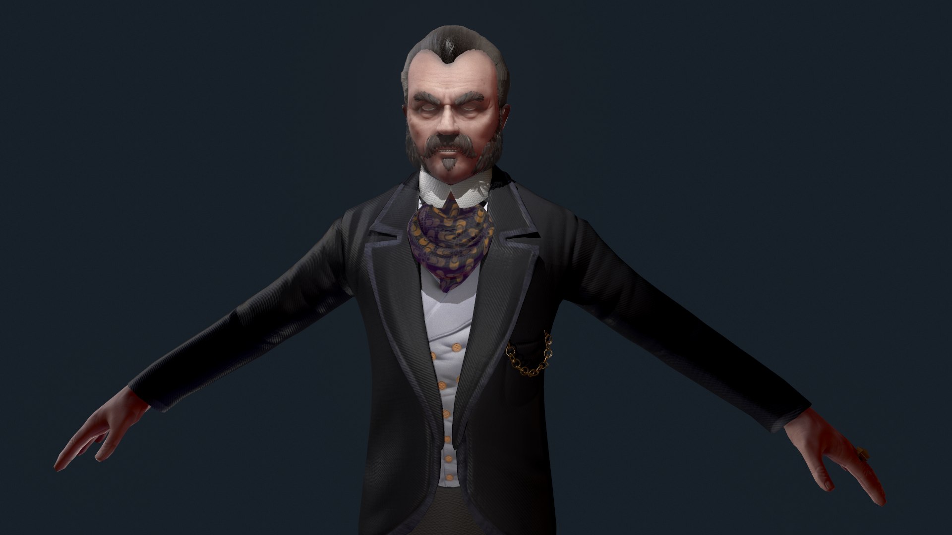 Shady Gentleman Gen 3d Model