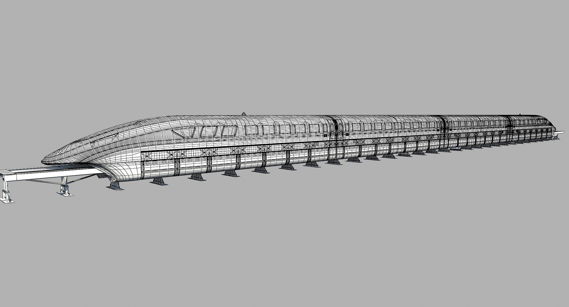 Shanghai Maglev Train Model - TurboSquid 1429472