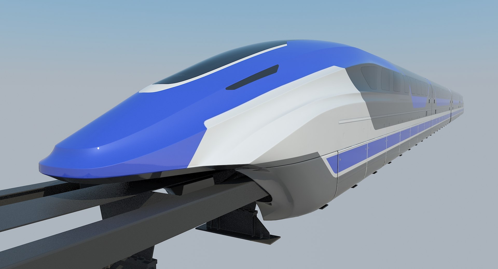 Shanghai Maglev Train Model - TurboSquid 1429472
