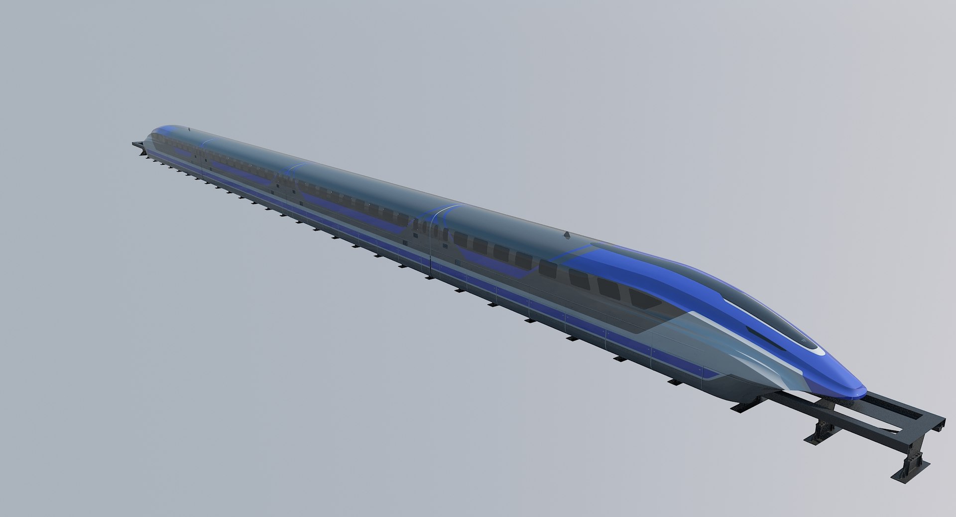 Shanghai Maglev Train Model - TurboSquid 1429472