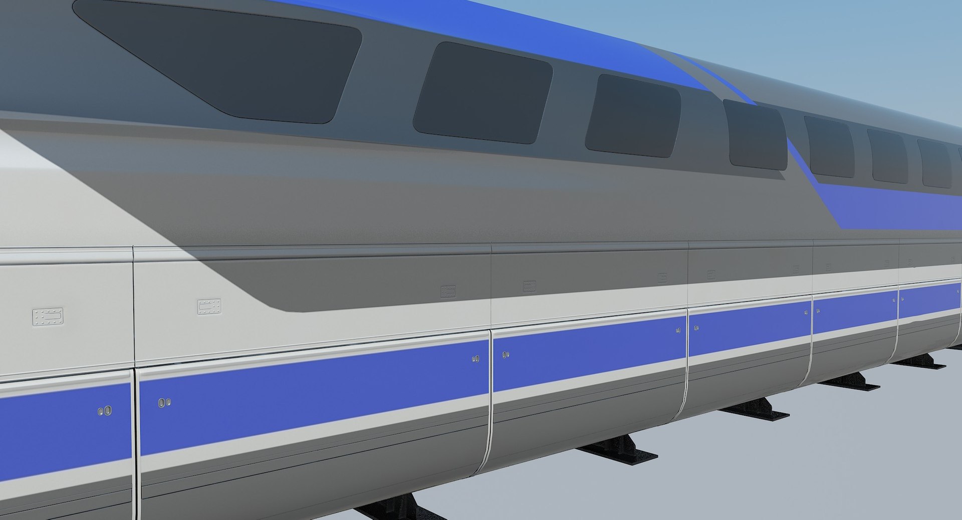 Shanghai Maglev Train Model - TurboSquid 1429472