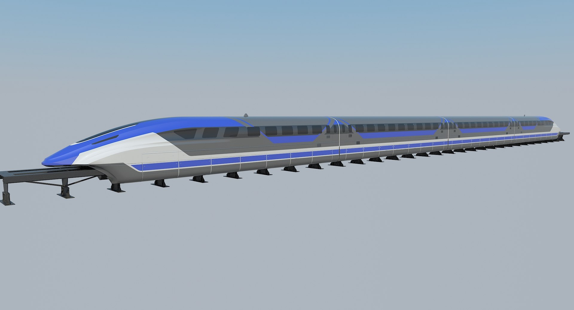 Shanghai Maglev Train Model - TurboSquid 1429472