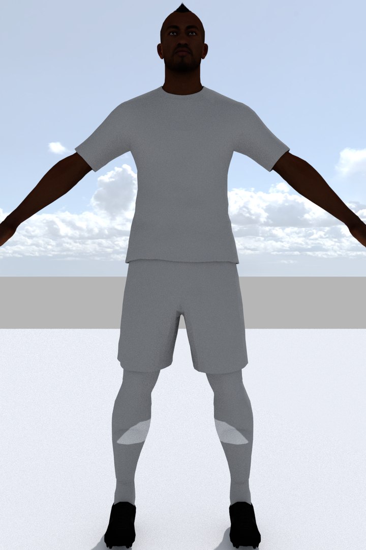 Football Player Model - TurboSquid 1275881