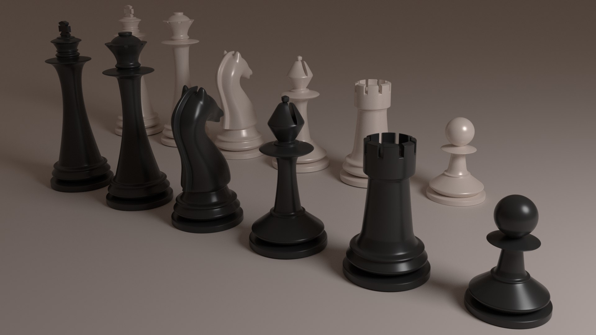 3D Model Chess Set - TurboSquid 2011820