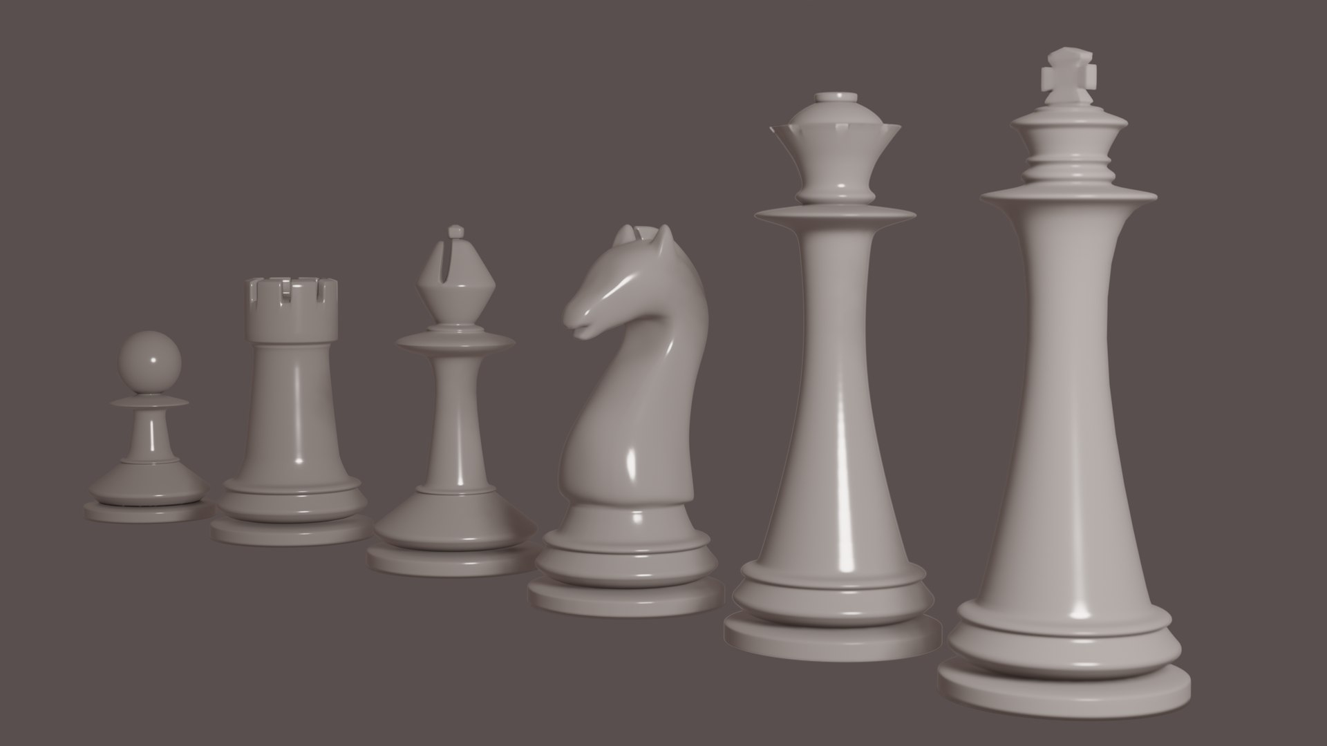 3D Model Chess Set - TurboSquid 2011820