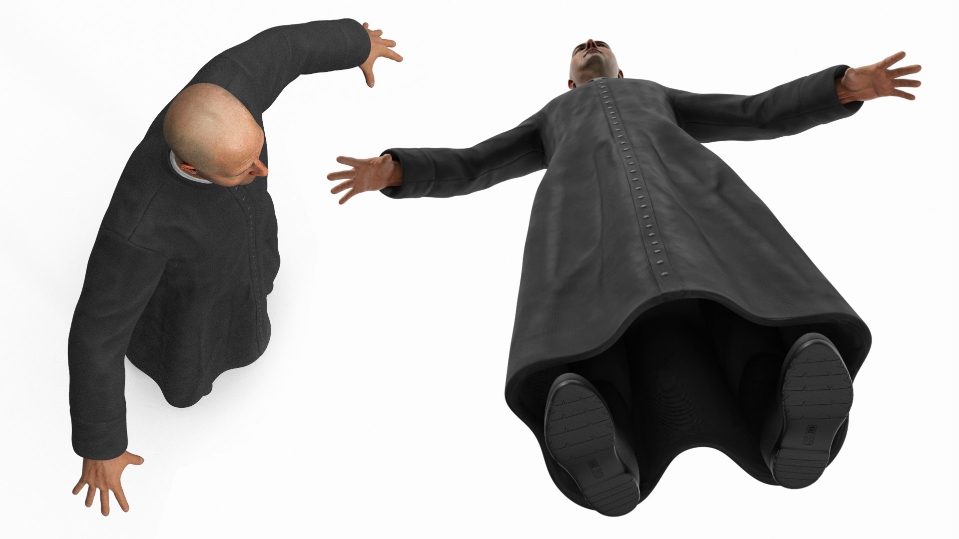 3D Catholic Priest A-Pose - TurboSquid 2320890